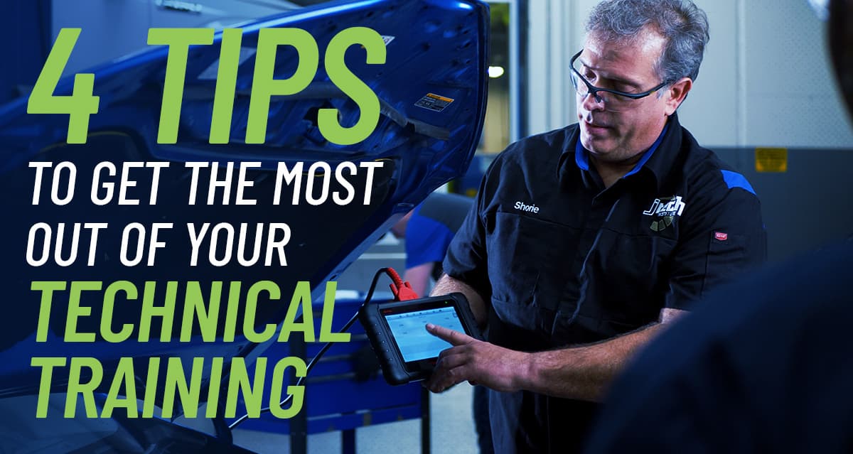 4 Tips to Get the Most Out of Your Technical Training - JTech